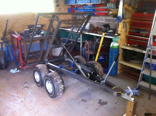 ATV trailer. tandem/walking axles | MIG Welding Forum