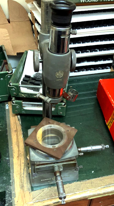 Hilger & Watts engineer's microscope | MIG Welding Forum