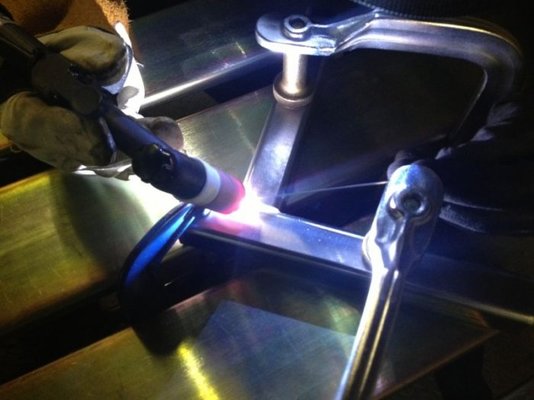 Welding box section at perfect right angles:- | MIG Welding Forum