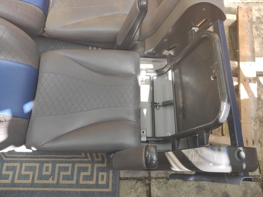 Trains, GWR HST 1st class seats disassembly and and conversion to ...