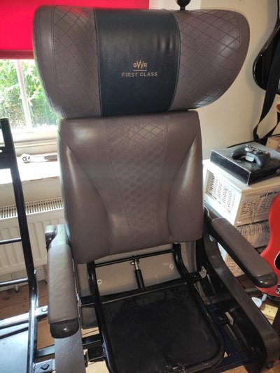 Trains, GWR HST 1st class seats disassembly and and conversion to ...