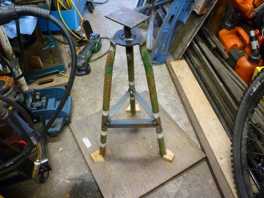 three legged welding stool. | MIG Welding Forum