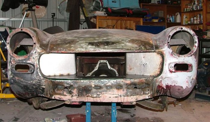 Healey Sprite Flip Front | MIG Welding Forum