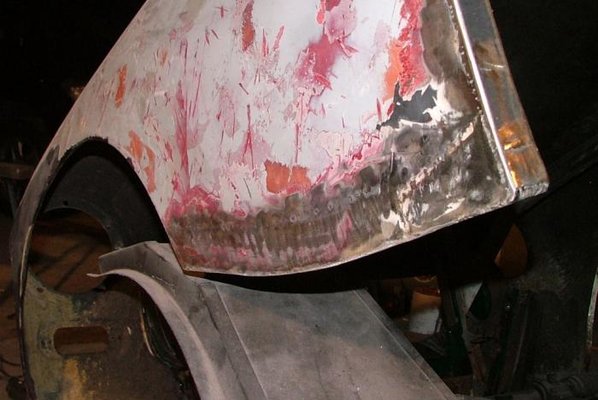 Healey Sprite Flip Front | MIG Welding Forum