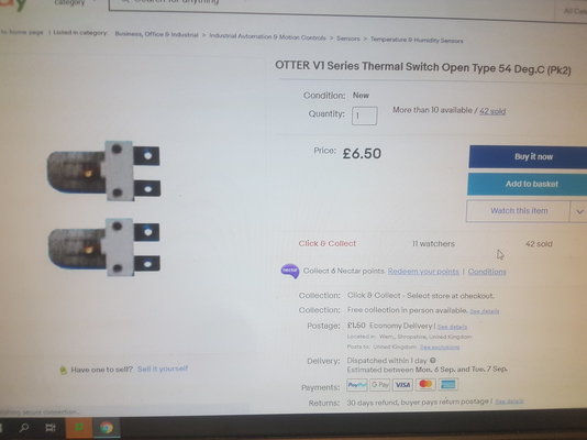 Thermal fuse replacement | MIG Welding Forum