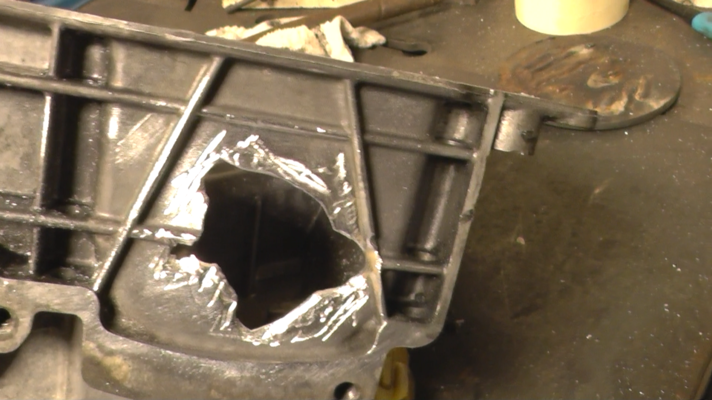 Mercedes Sump Repair | MIG Welding Forum