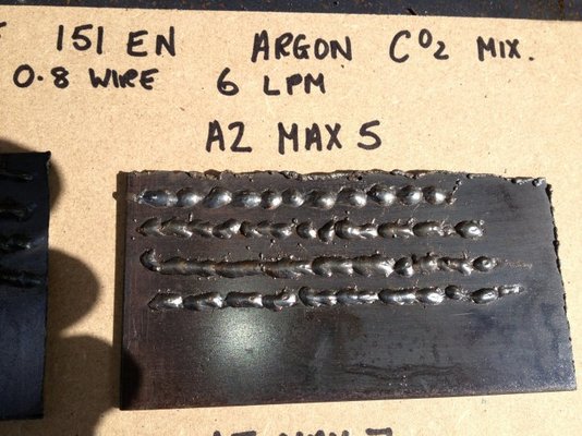 Practice beads | MIG Welding Forum