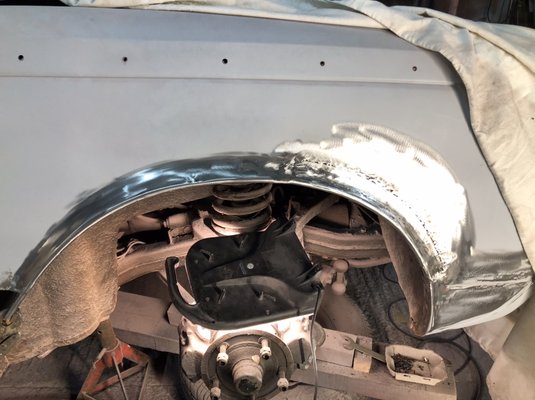 How to approach this rear arch replacement | MIG Welding Forum