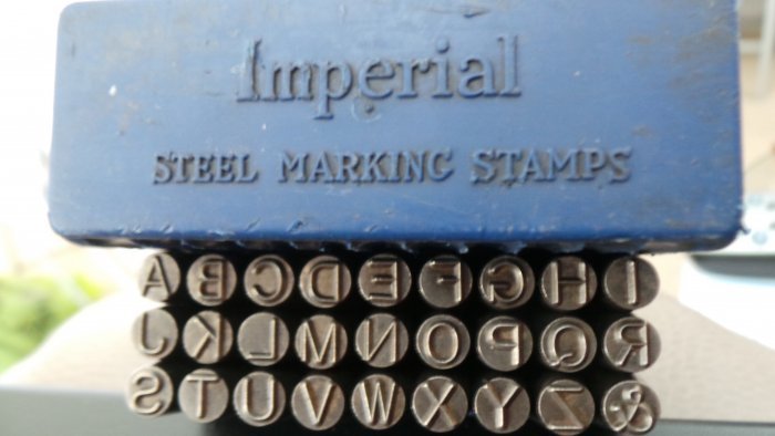 Imperial steel stamps | MIG Welding Forum