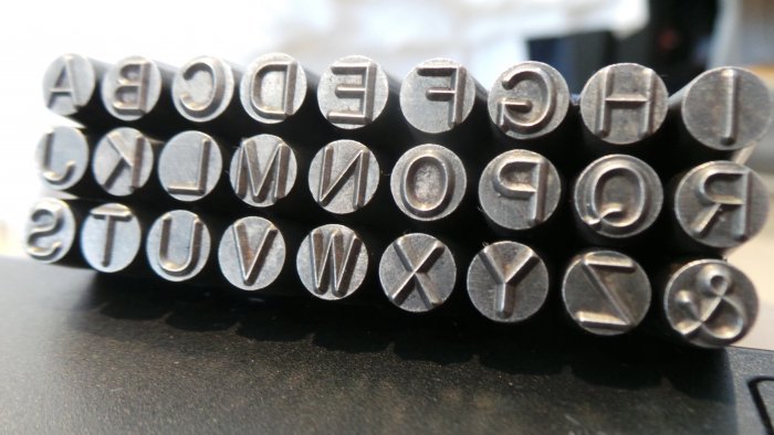 Imperial steel stamps | MIG Welding Forum