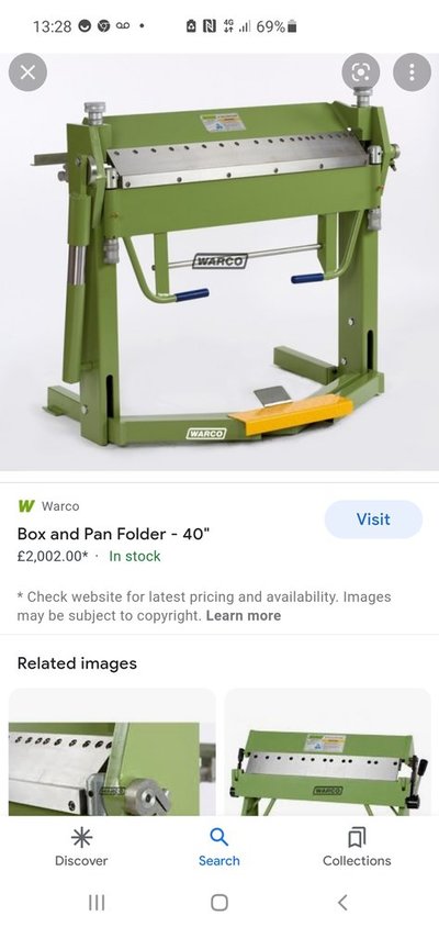 Warco box and pan | MIG Welding Forum