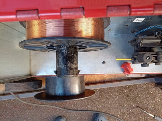 Spool size Tradesmig 210-1 | MIG Welding Forum