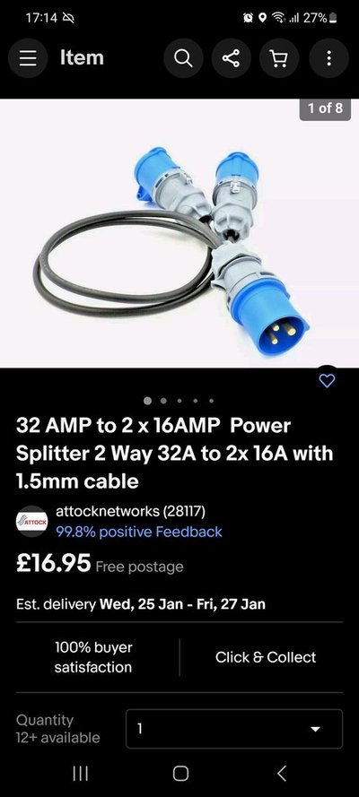 32amp supply OK vs 16? | MIG Welding Forum