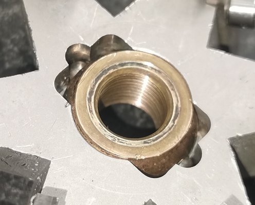 How to do it? Internally spherical recess. | MIG Welding Forum