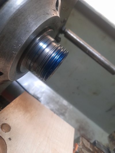 Tight threads on headstock spindle | MIG Welding Forum