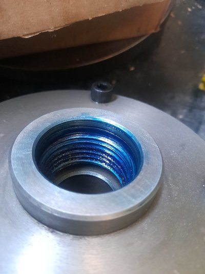 Tight threads on headstock spindle | MIG Welding Forum