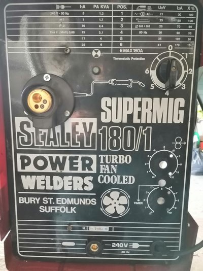 Sealey SuperMig 180/1 circuit board requires repair, but where? | MIG ...