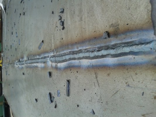 couple of skip welds | MIG Welding Forum