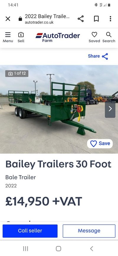 Repairing insurance write off bale trailer? | MIG Welding Forum