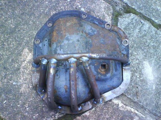 Land Rover Salisbury axle diff guard | MIG Welding Forum