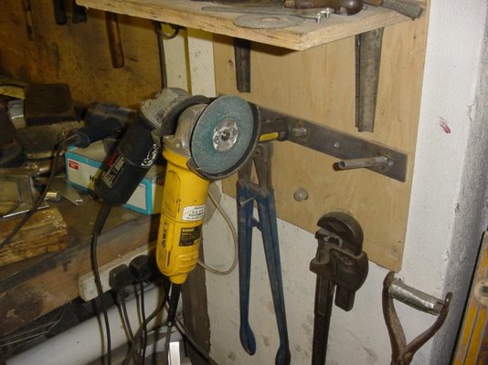 Grinder rack | MIG Welding Forum