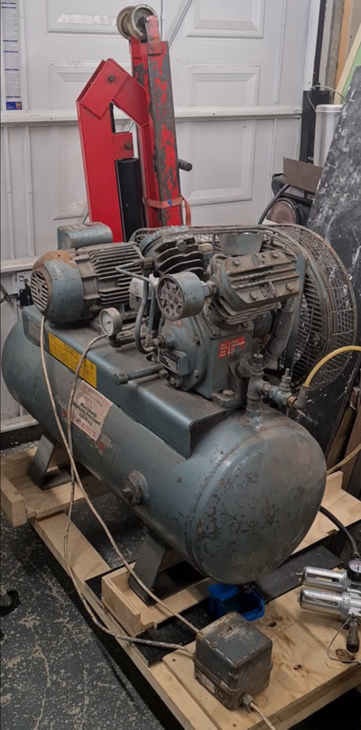 looking for info on a 50 year old compressor | MIG Welding Forum