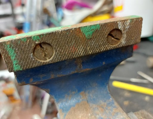 Record No.2 vice restoration | MIG Welding Forum