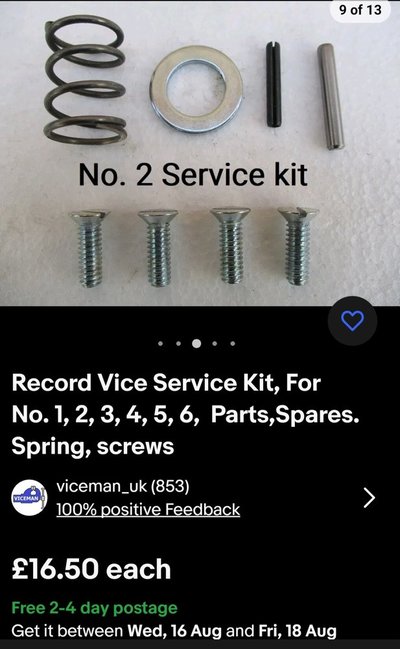 Record No.2 vice restoration | MIG Welding Forum