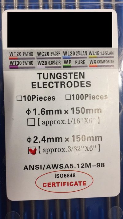 Blue tungsten burn-back | MIG Welding Forum