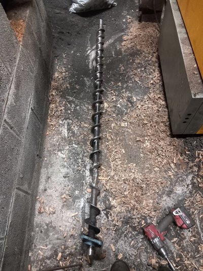 Best material for auger centre shaft | MIG Welding Forum