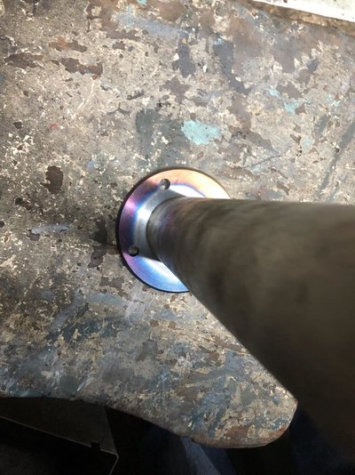 Flange on pillar drill post | MIG Welding Forum