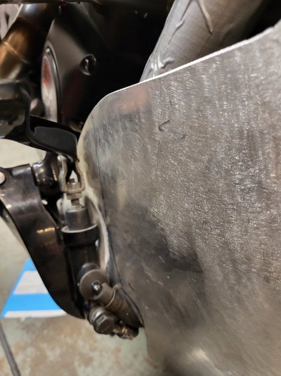 Custom belly pan for a Victory | MIG Welding Forum