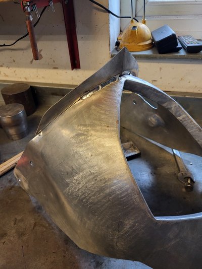 Custom belly pan for a Victory | MIG Welding Forum
