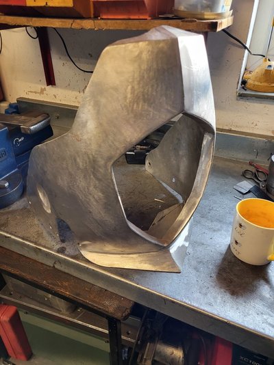 Custom belly pan for a Victory | MIG Welding Forum
