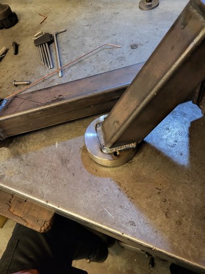 English wheel build | MIG Welding Forum