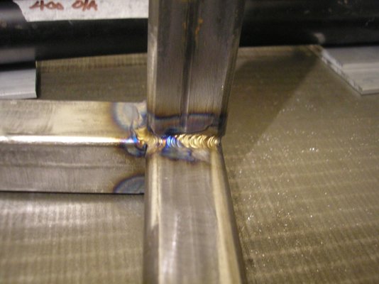 how to get a straw coloured steel tig weld | MIG Welding Forum