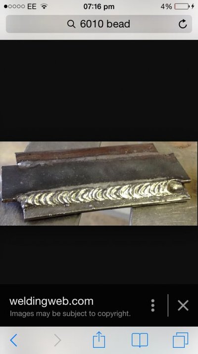 what should a 6010 weld bead look like | Page 2 | MIG Welding Forum