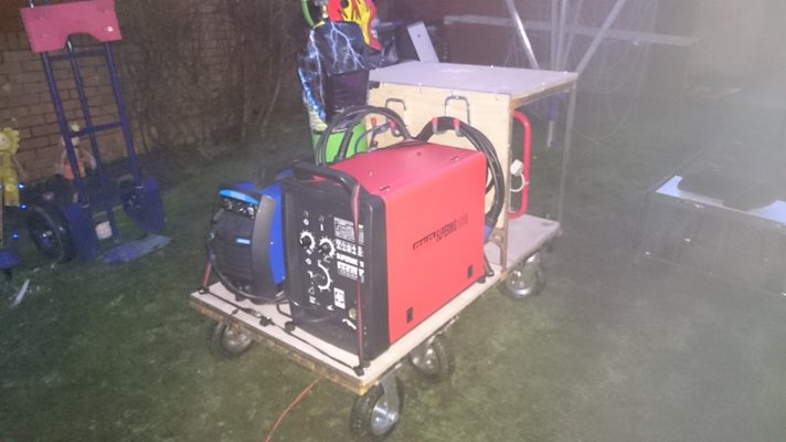 All terrain welding cart/workshop built | MIG Welding Forum