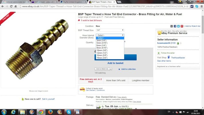 Right hose barb Size For Air Hose | MIG Welding Forum