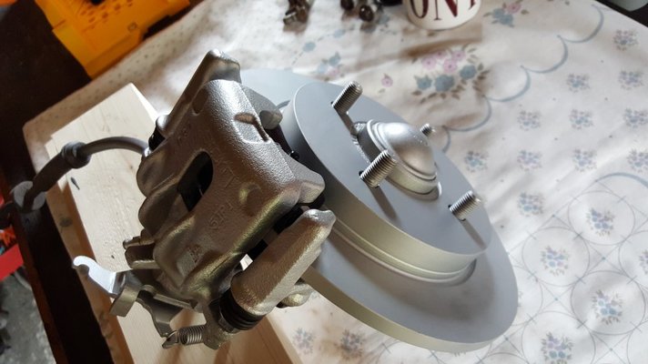 mk4/5 fiesta rear disc conversion. . | MIG Welding Forum