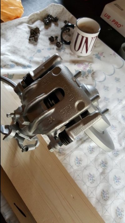 mk4/5 fiesta rear disc conversion. . | MIG Welding Forum