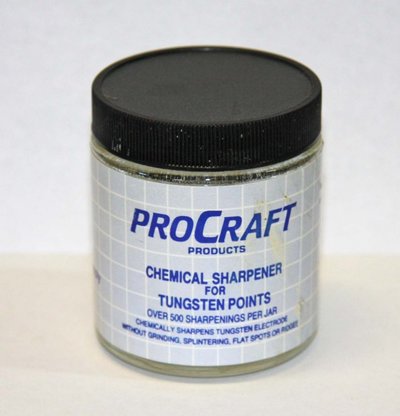 Tungsten Chemical Sharpener | MIG Welding Forum