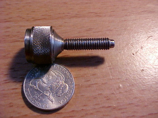 Small odd ball thumb screw made. | MIG Welding Forum