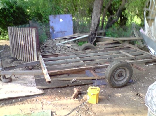 new project caravan to trailer converion. | MIG Welding Forum