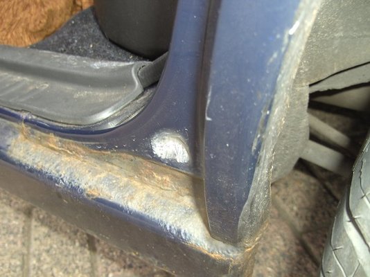 wheel arch rust | MIG Welding Forum