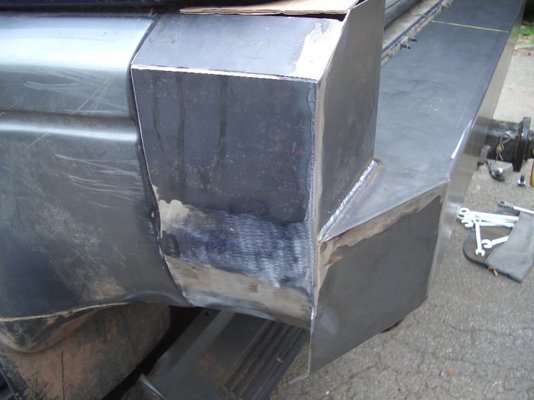 Rear bumper project. | MIG Welding Forum