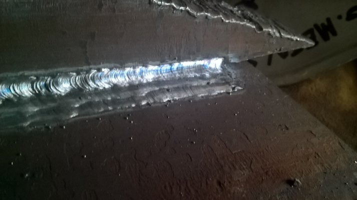 worm holes or porosity | MIG Welding Forum