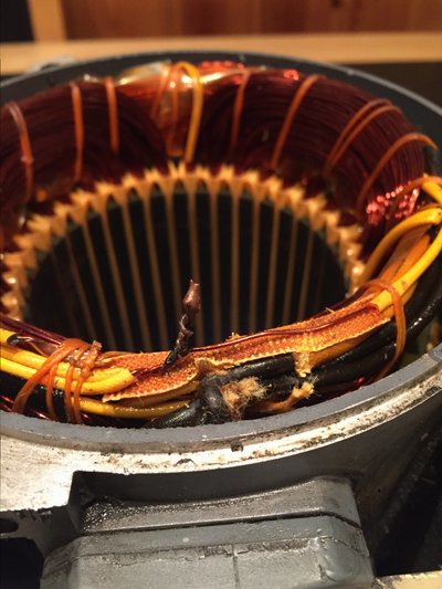 Can somebody confirm this is the motor windings star point | MIG ...